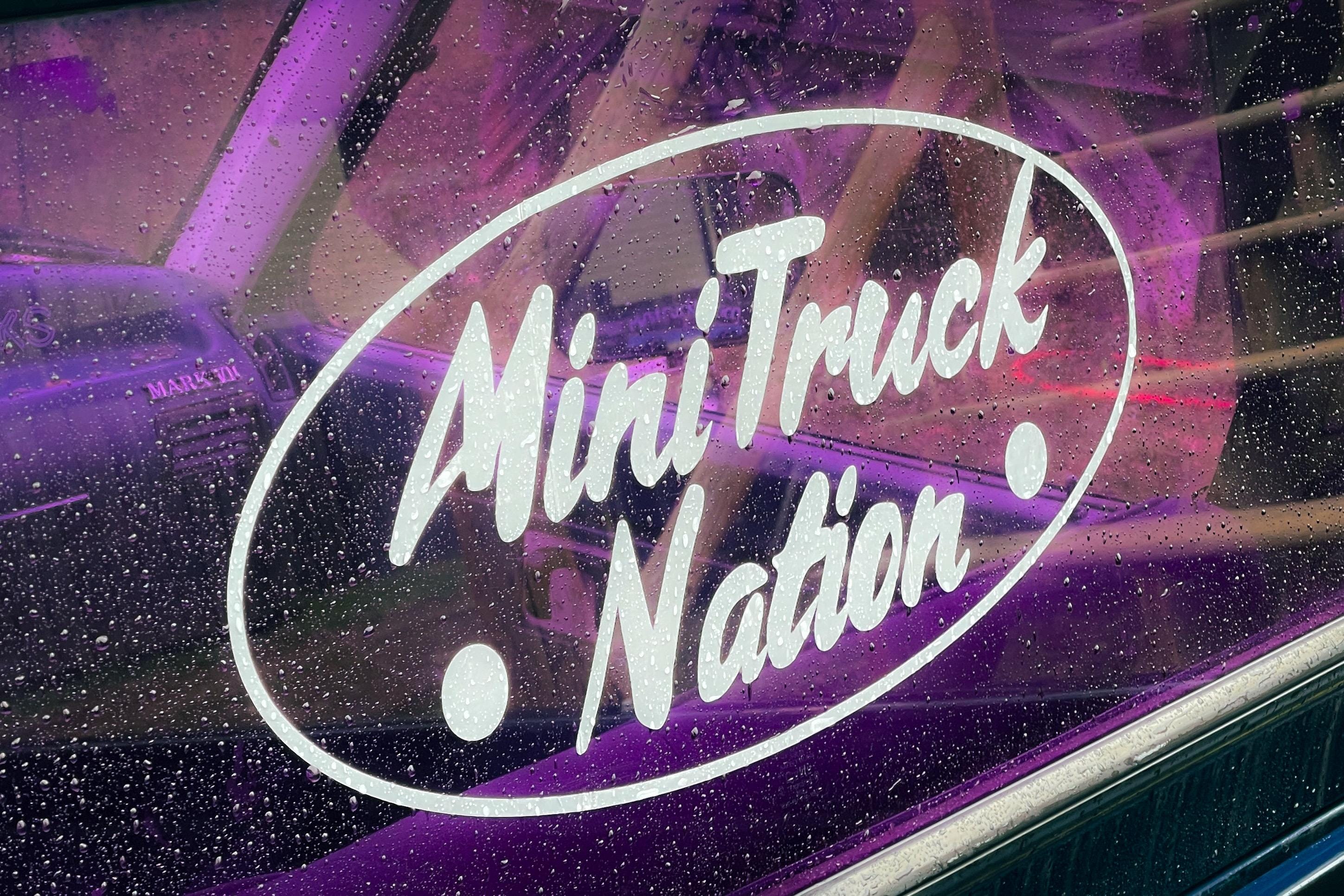Minitruck Nation Oval Banner - Etsy