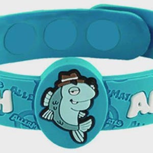 Kids Allergy Alert Bracelet – Medical ID Wristband for Dairy, Shellfish ...