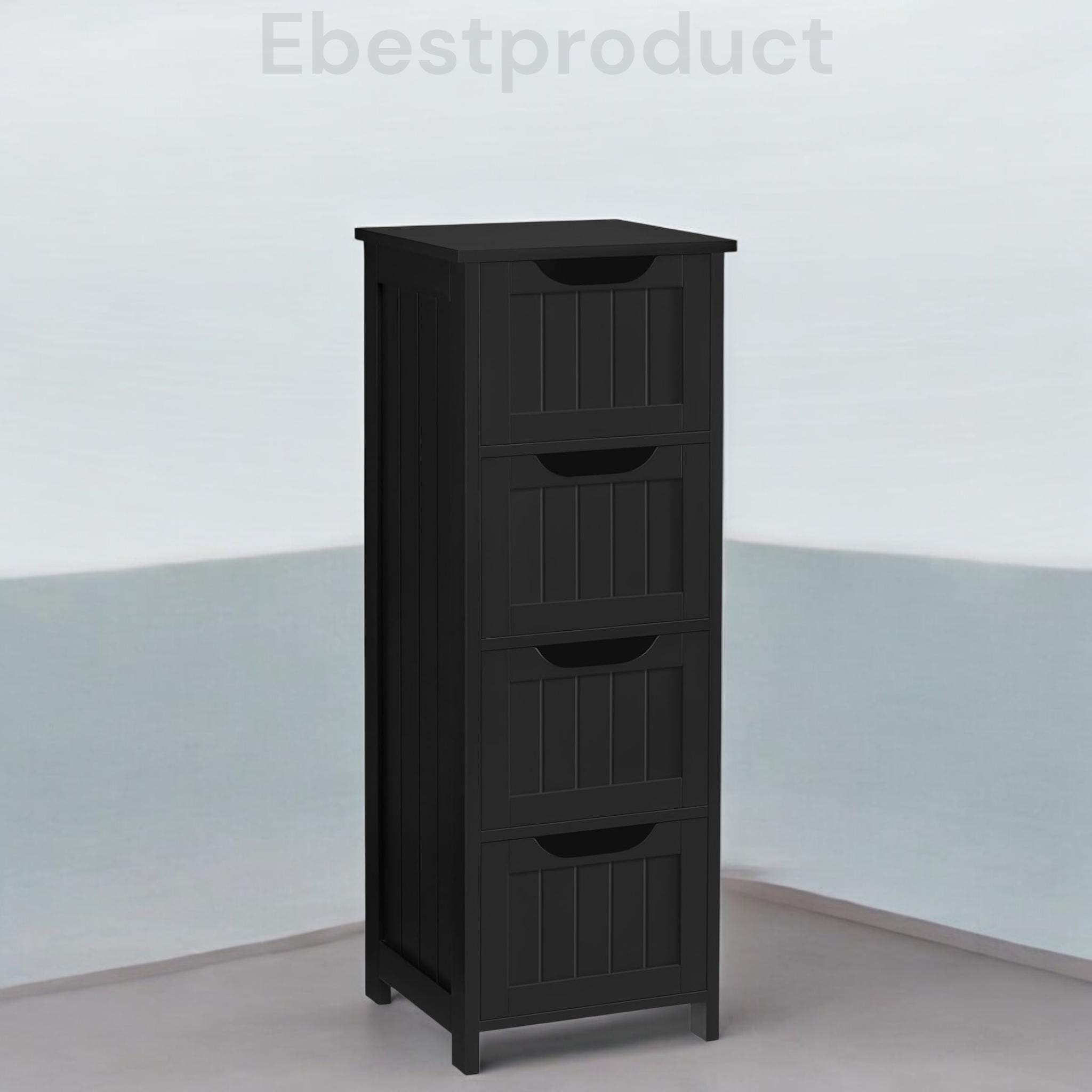 Freestanding Cabinet Wood 4-drawer: Rustic Amish Chicken Wire Storage ...