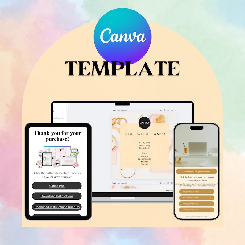 Canva Pro Lifetime Subscription Canva Pro Lifetime Access Canva Upgrade ...