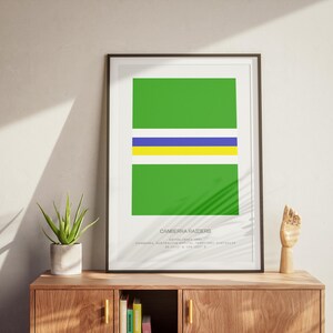 Canberra Raiders NRL Club Colours - Sports Bedroom Posters, Minimalist ...