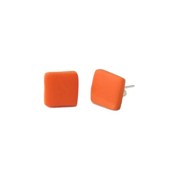 Orange Earrings - Etsy