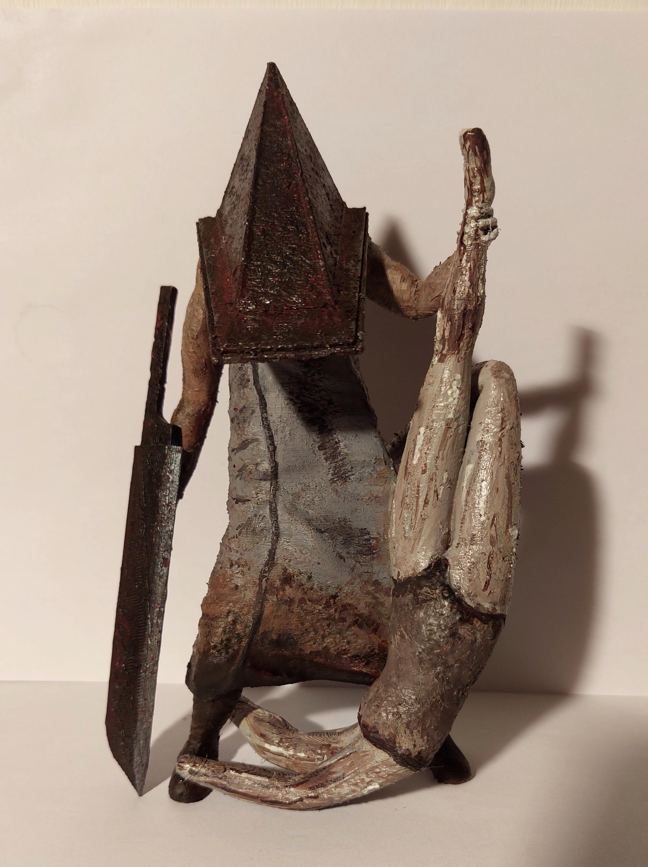 Pyramid Head Silent Hill Figurine - Etsy