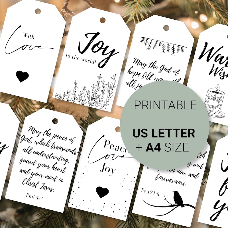 Scripture Gift Tag - 60+ Gift Ideas for 2025