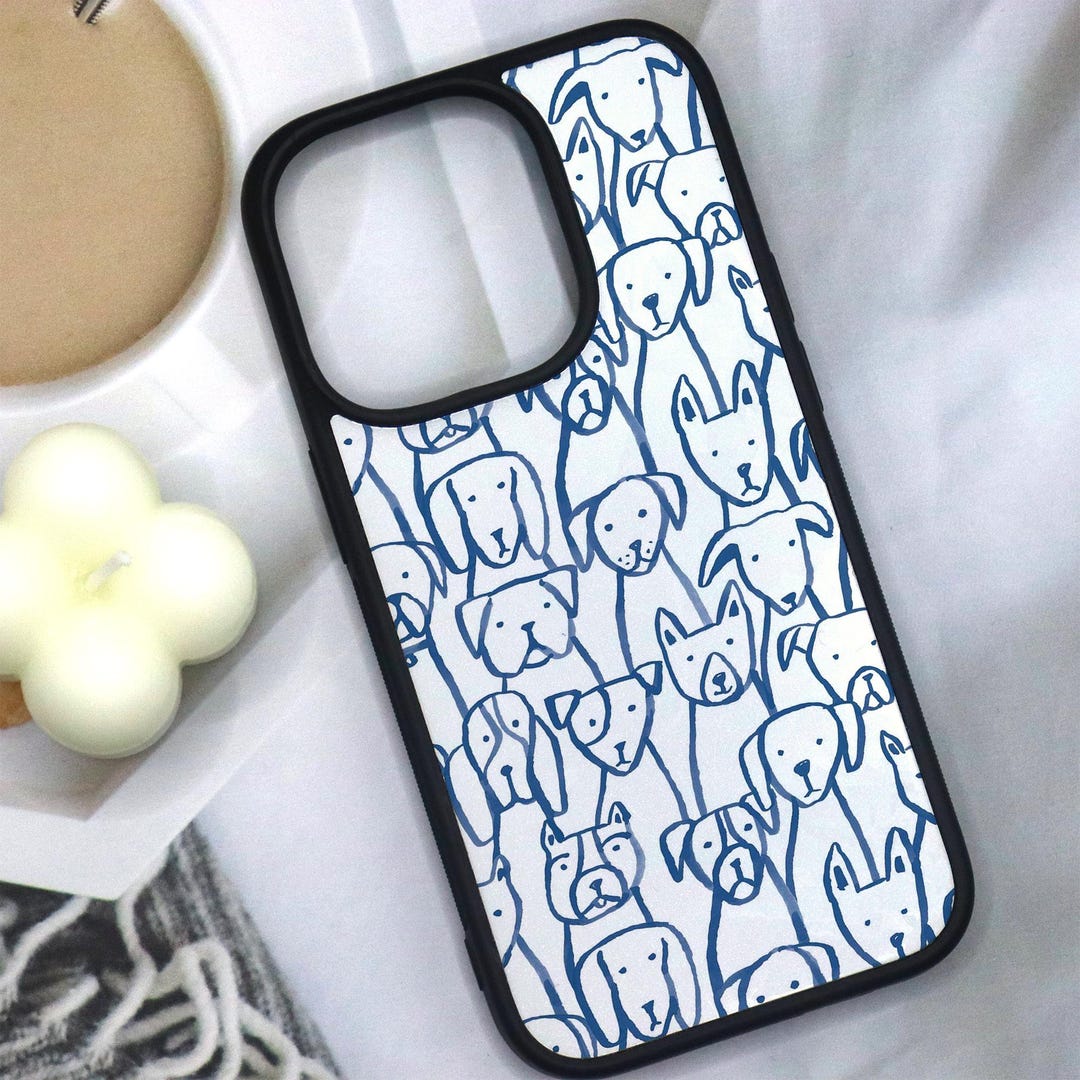 Personalised Different Cute Dogs Phone Case for iPhone 16/15/12/11case ...