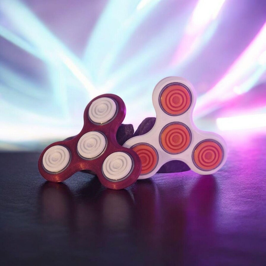 Personalized 3D Printed Custom Fidget Spinners for Stress Relief Unique ...