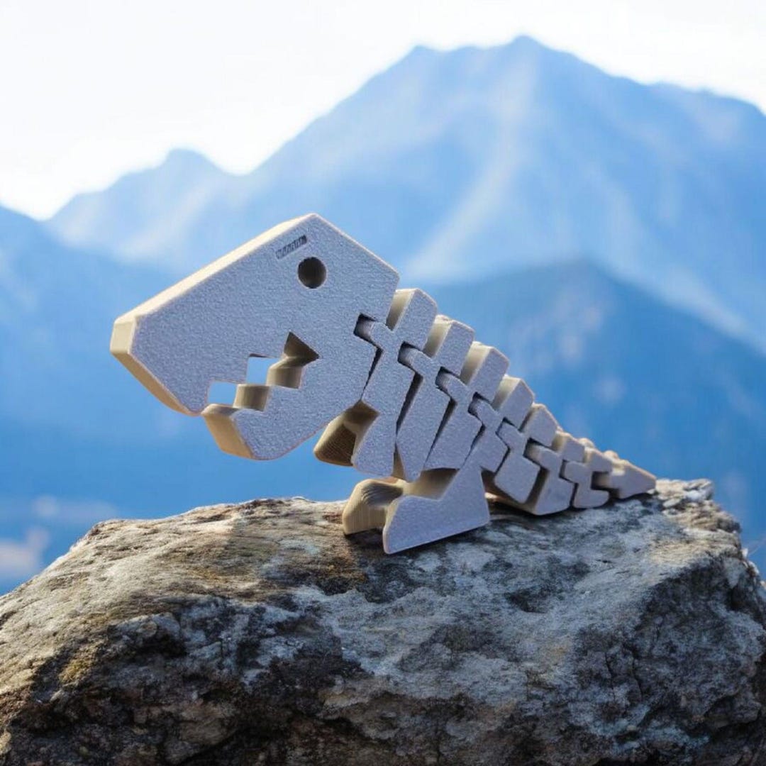 Flexi Rexi - 3D Printed Articulated Toy Dinosaur | Bendable, Poseable T ...
