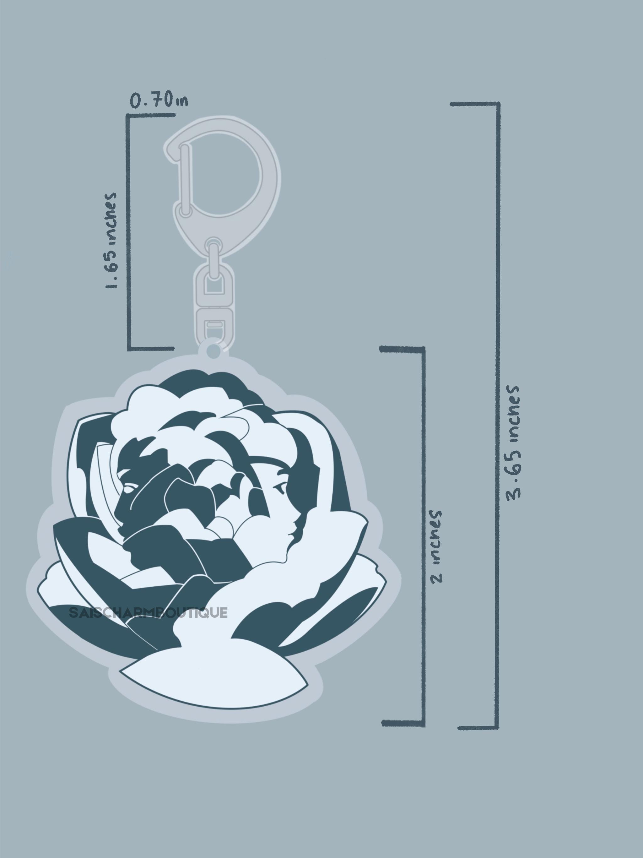 Arcane Acrylic Keychain | Jinx & Ekko, Timebomb, Blue Rose, League of ...