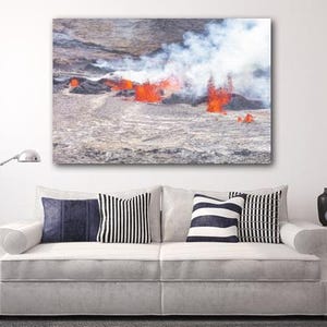 Lava Angel Metal Print - Kilauea Volcano in Hawaii Volcanoes National ...