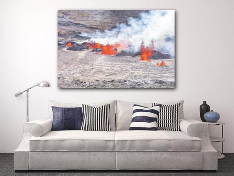 Lava Angel Metal Print - Kilauea Volcano in Hawaii Volcanoes National ...