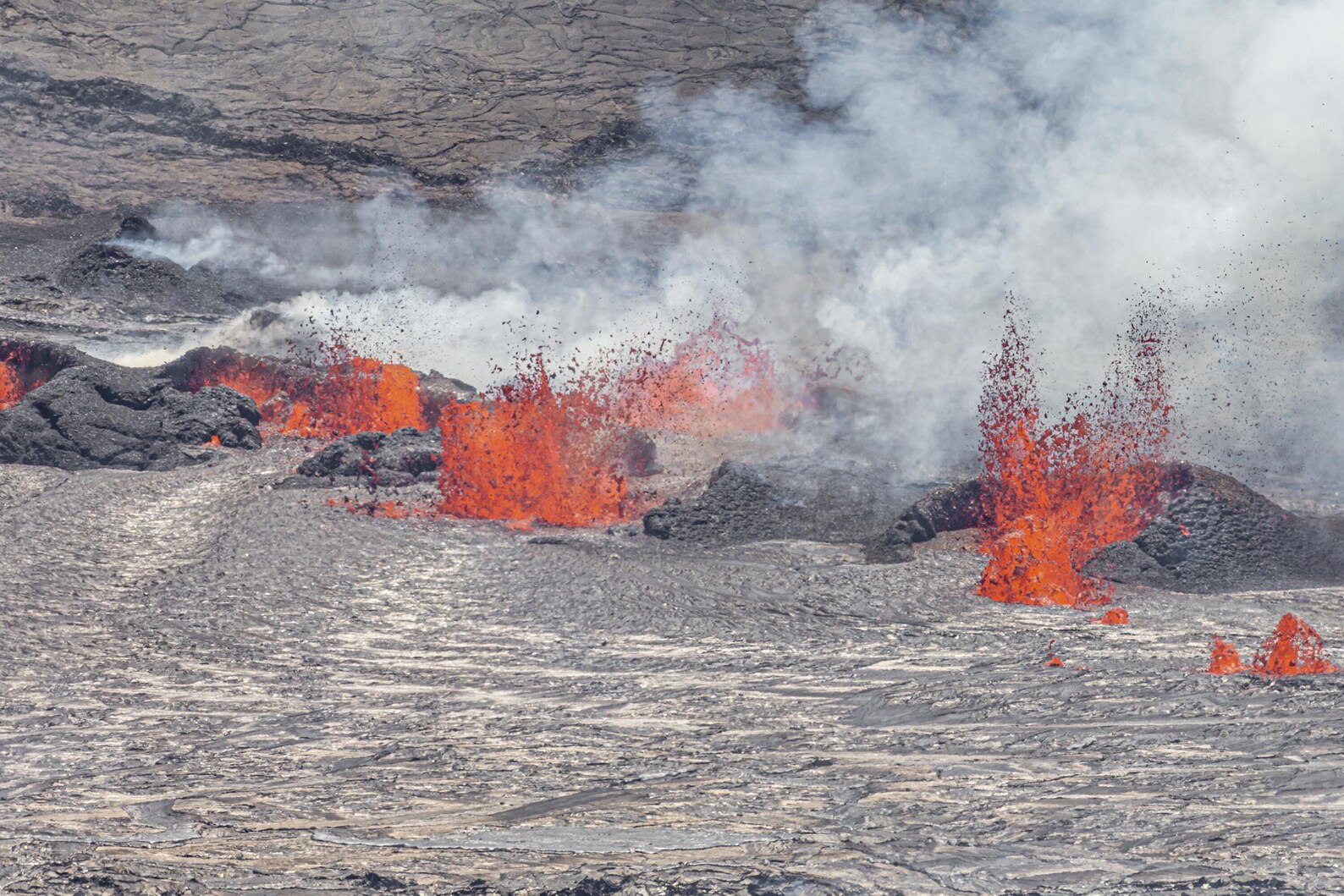Lava Angel Metal Print - Kilauea Volcano in Hawaii Volcanoes National ...