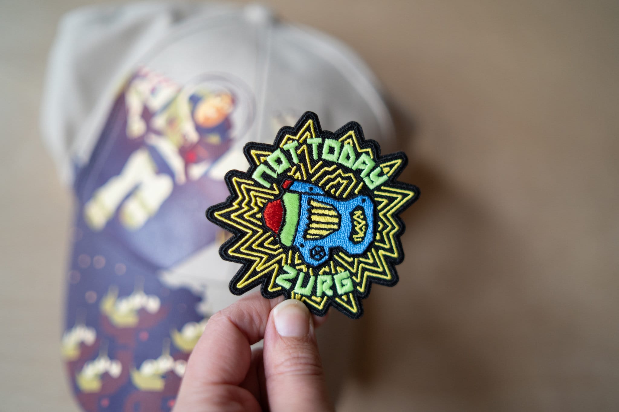 Not Today Zurg! Iron-on Patch, Buzz Lightyear - Give Kids the World ...