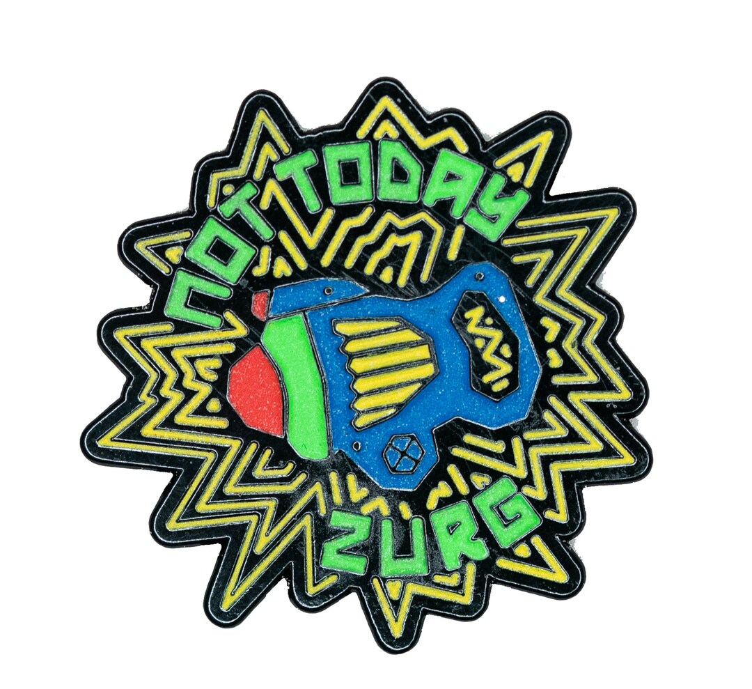 Not Today Zurg - GLOW in the DARK Enamel Pin - Give Kids the World ...