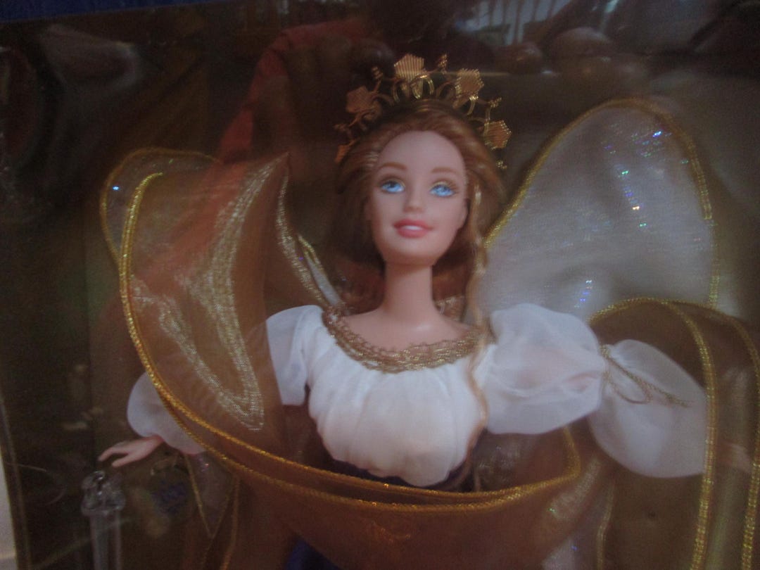 Holiday Angel Barbie 2000 New Old Stock - Etsy