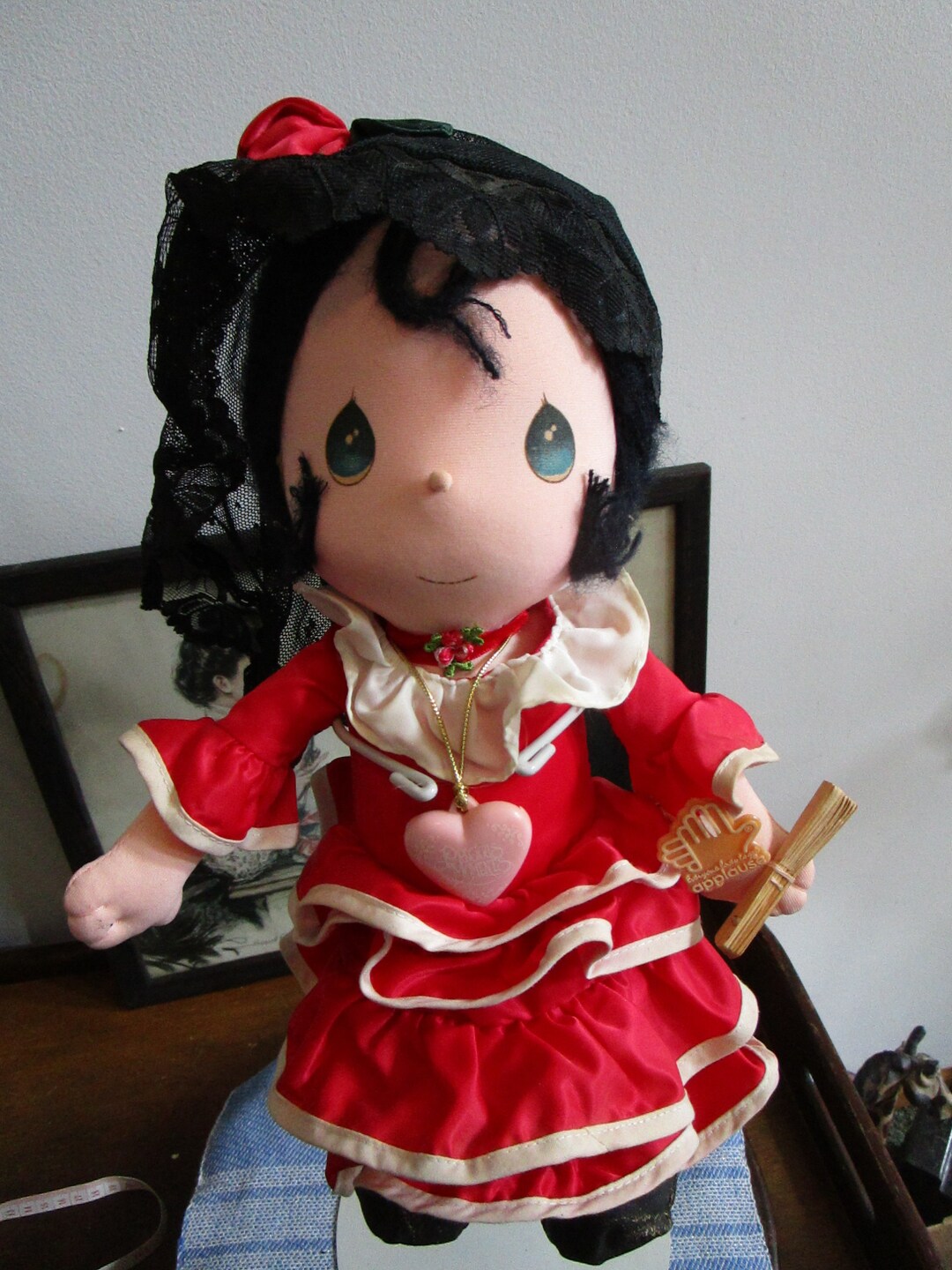 1985 Applause Precious Moments Maria Spanish Doll Stuffed Vintage Toy ...