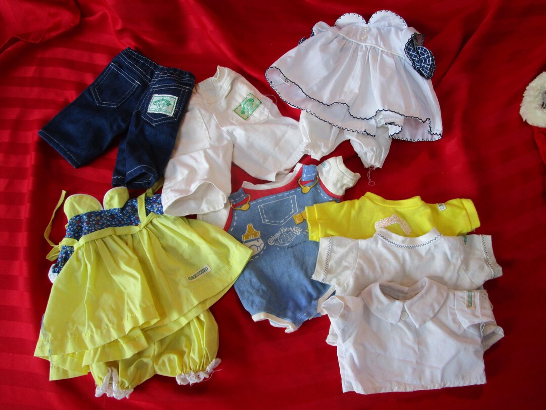 80s Cabbage Patch Doll Clothes Dresses,shirts,jeans, and More - Etsy