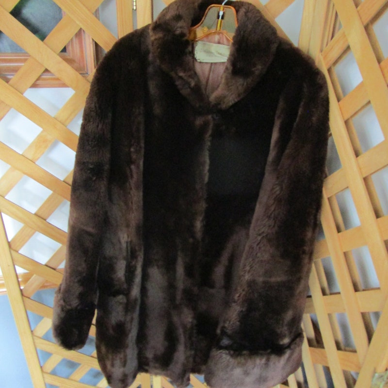 Mouton Fur Coat - Etsy