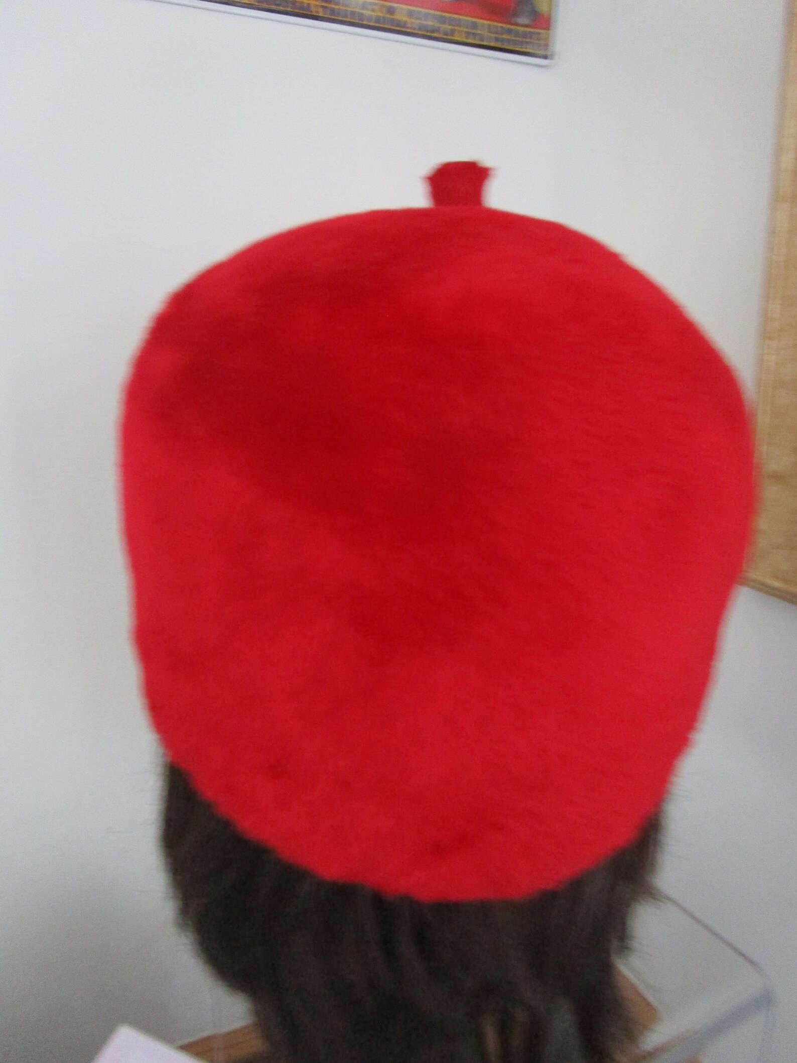 Women's Red Faux Fur Hat by Peck & Peck Fifth Avenue New | Etsy