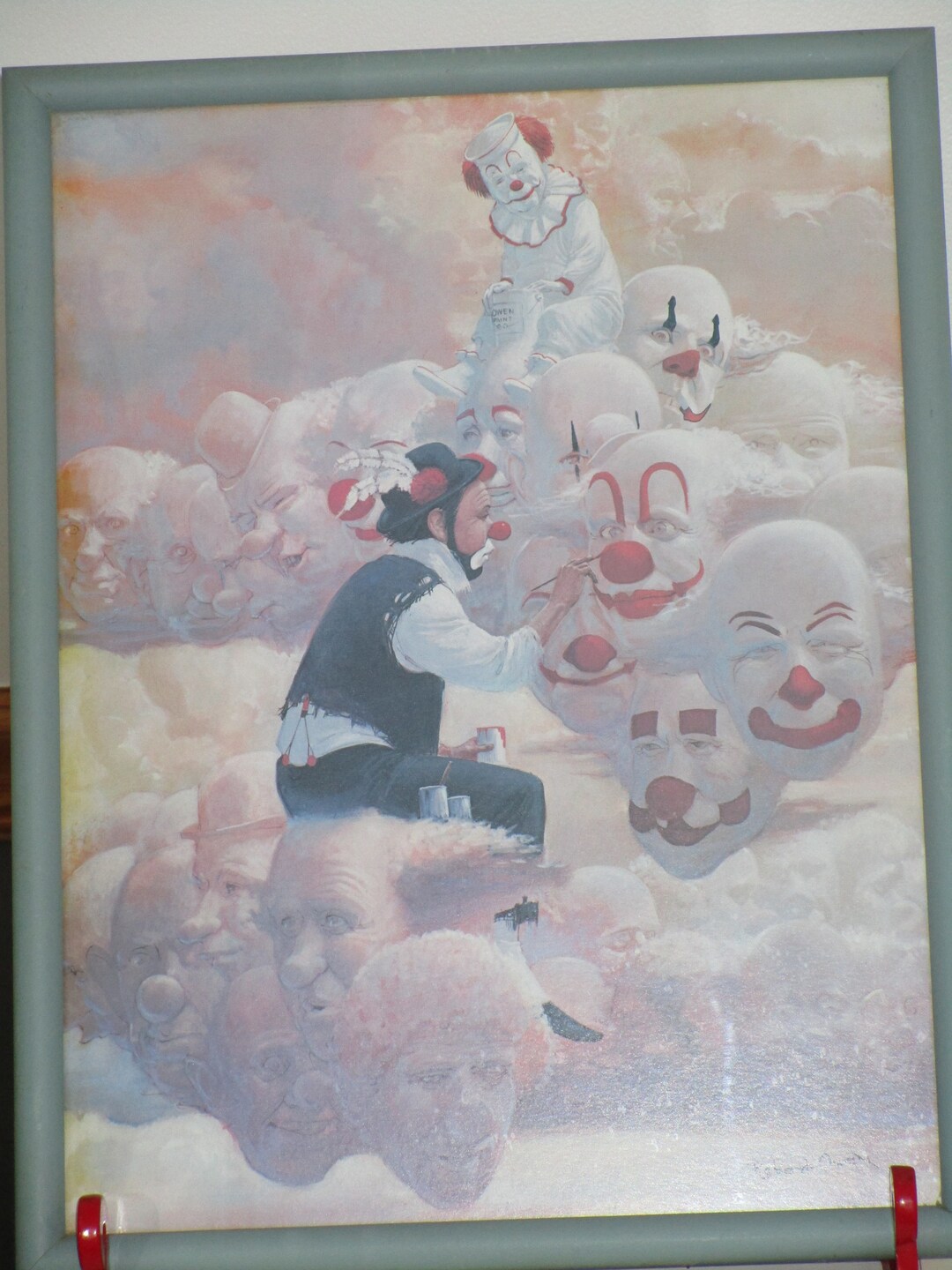 70's Robert Owen heavenly Graffiti Signed Print - Etsy