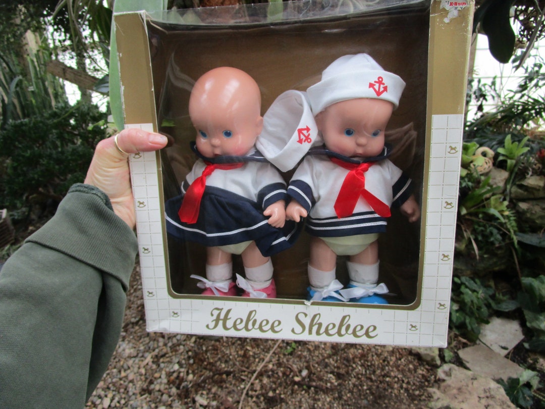Horsman Millennium Hebee Shebee Limited Edition Sailor Dolls.new Old ...
