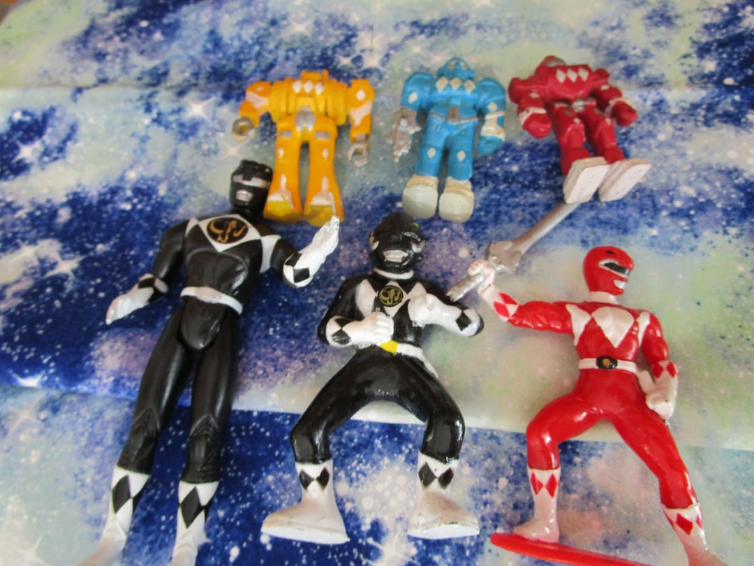 Mighty Morphin Power Rangers the Movie Mcdonald's Toys. - Etsy
