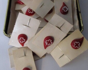 Blood donor pin | Etsy