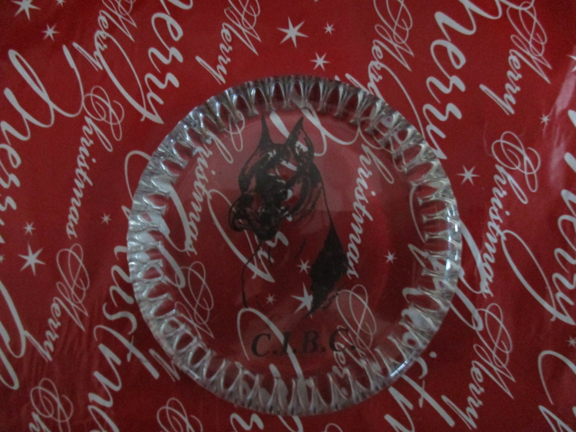 Boxer Dog solid Glass Boxer Trophy Art & Collectible | Etsy