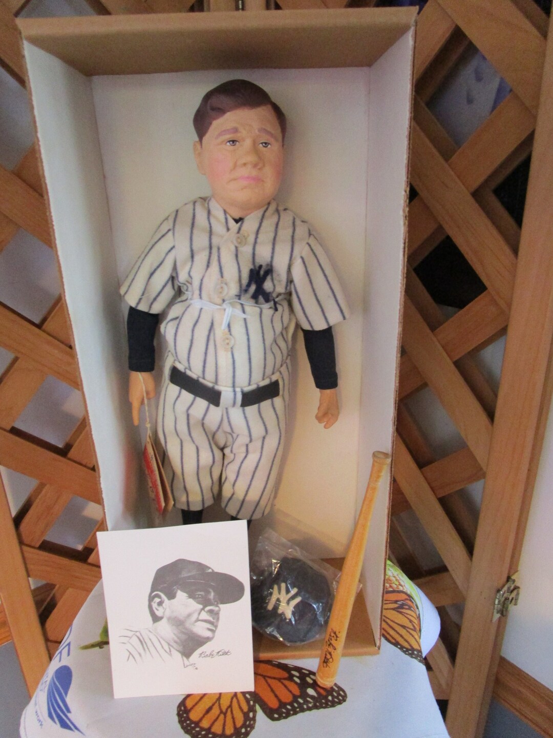 Babe Ruth New York Yankees Effanbee's Vintage Doll - Etsy