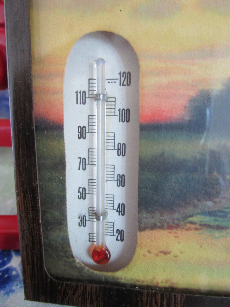 Emmons's Dairy Farm Antique Advertising Thermometer Picture Sign - Etsy