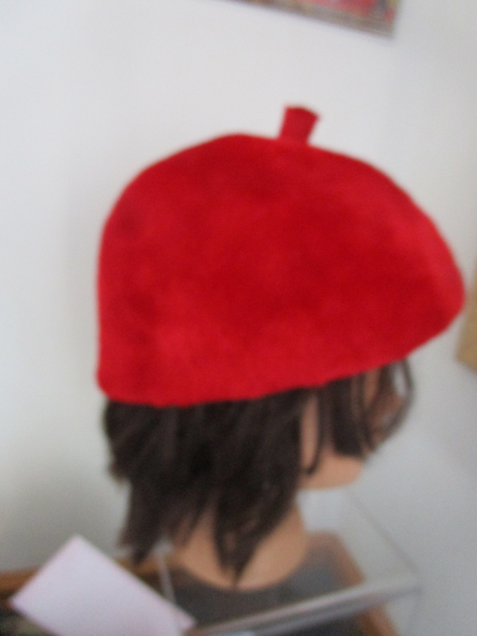 Women's Red Faux Fur Hat by Peck & Peck Fifth Avenue New - Etsy