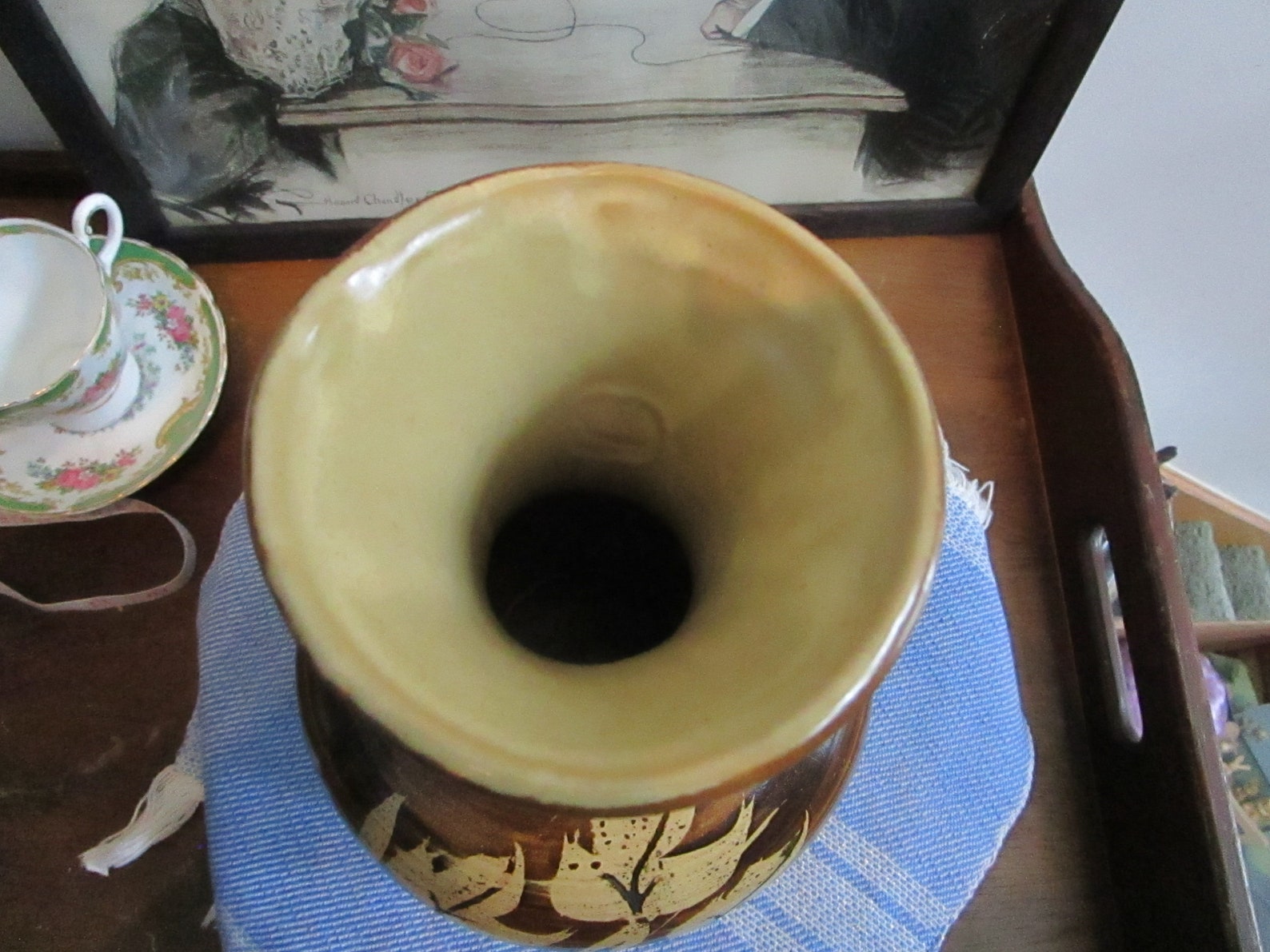 Earth Tones 1972 Signed B.welsh Pacific Stoneware Pottery Vase - Etsy