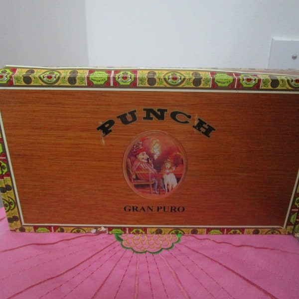 Punch Cigar Box - Etsy