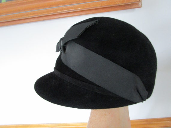 Vintage Union Made Deluxe Velour Hat Merrimac Body - Gem