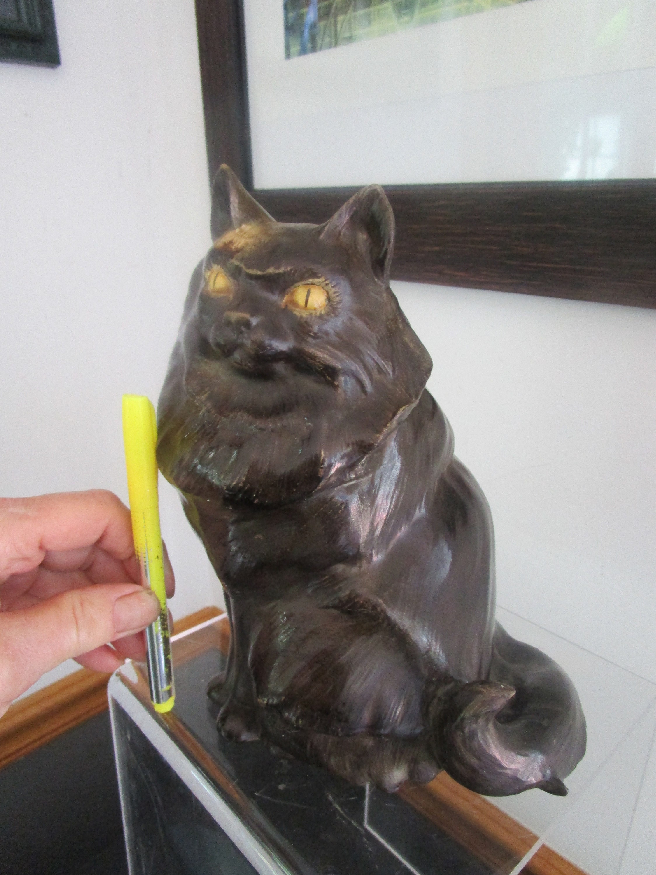 Signed Anthony Freeman Mcfarlin Black Cat With Gold Highlights USA 175 ...