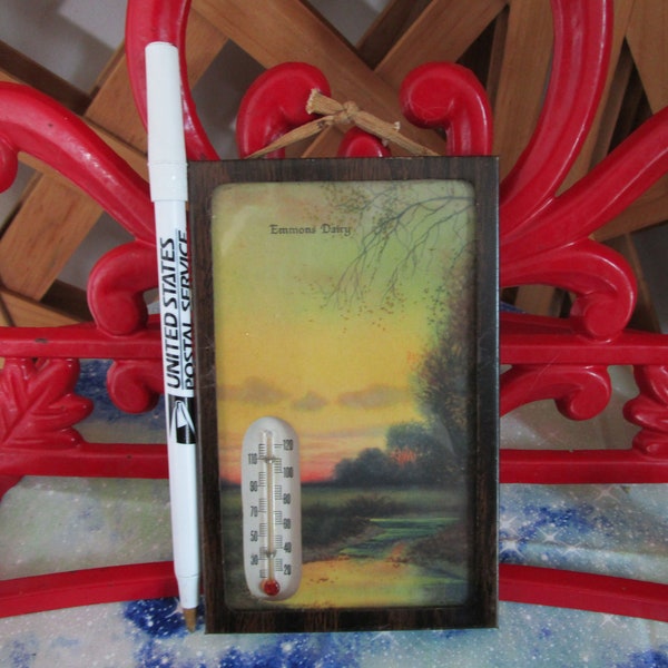 Antique Advertising Thermometer - Etsy