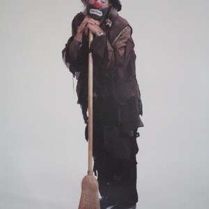 Original Emmett Kelly Sr.? or Jr. “sweeping the Spotlight” by Isler ...