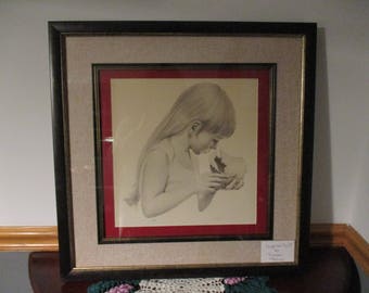 Goodnight By Ruth Hallock 1927 Vintage Nursery Illustration