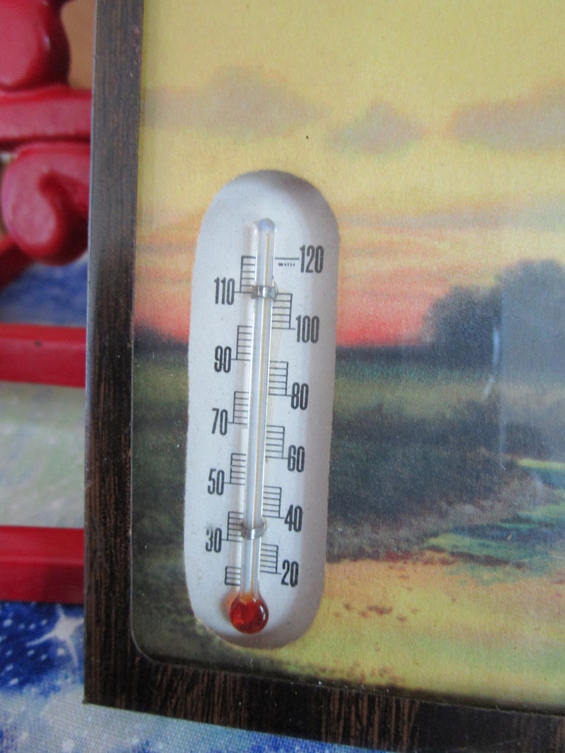 Emmons's Dairy Farm Antique Advertising Thermometer Picture Sign - Etsy