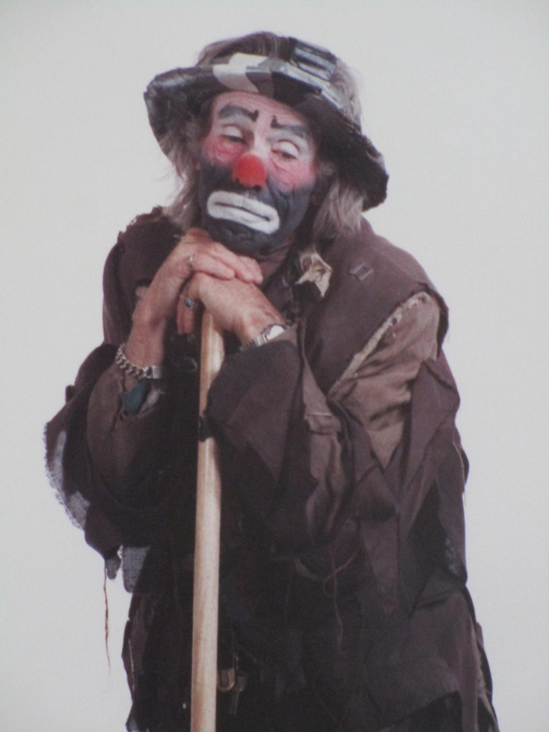 Original Emmett Kelly Sr.? or Jr. “sweeping the Spotlight” by Isler ...