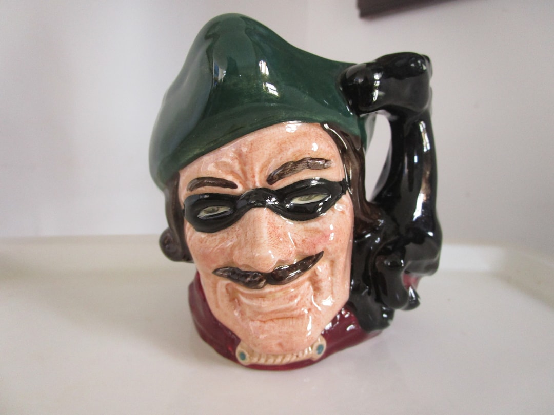 1959 Dick Turpin Royal Doulton Toby Mug D6535 Horse Handle Porcelain ...