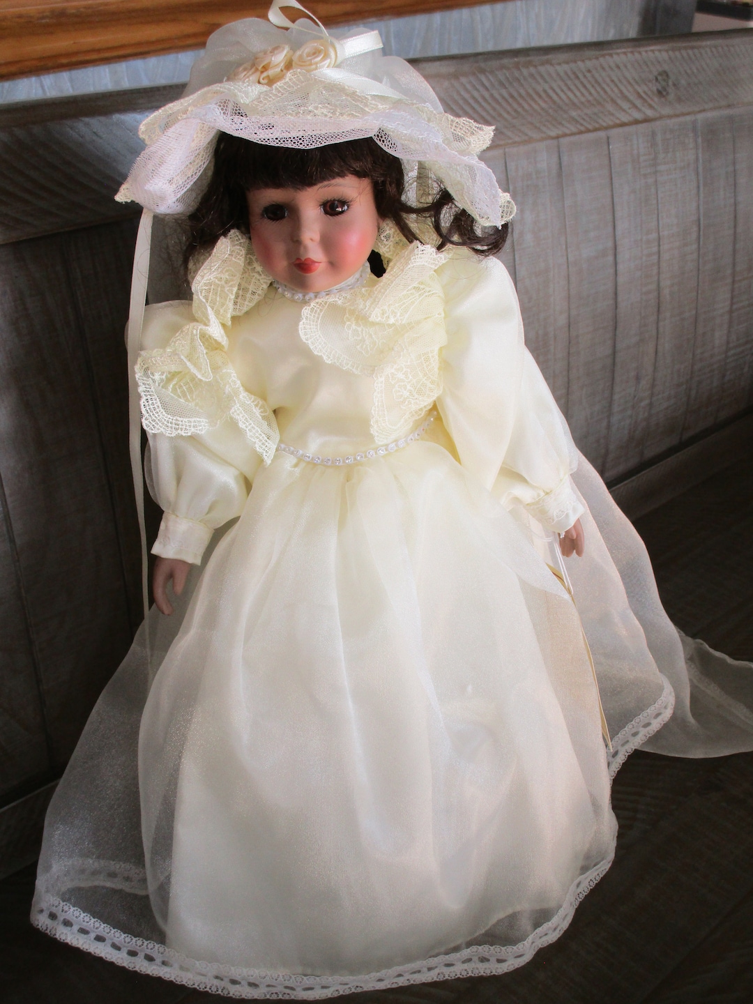 Vintage Anna Collection Musical Bride/first Communion Gift Dynasty Doll ...