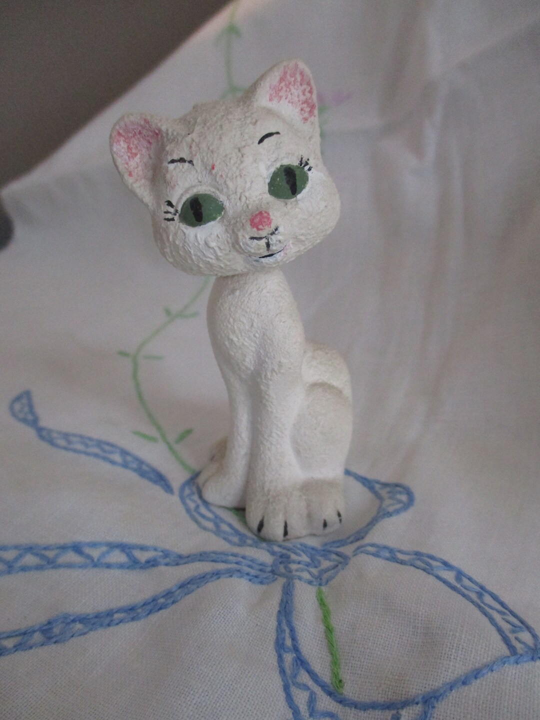 Cat/kitten Purr-fect Swivel Head Vintage Bobblehead Nodder Figurine ...