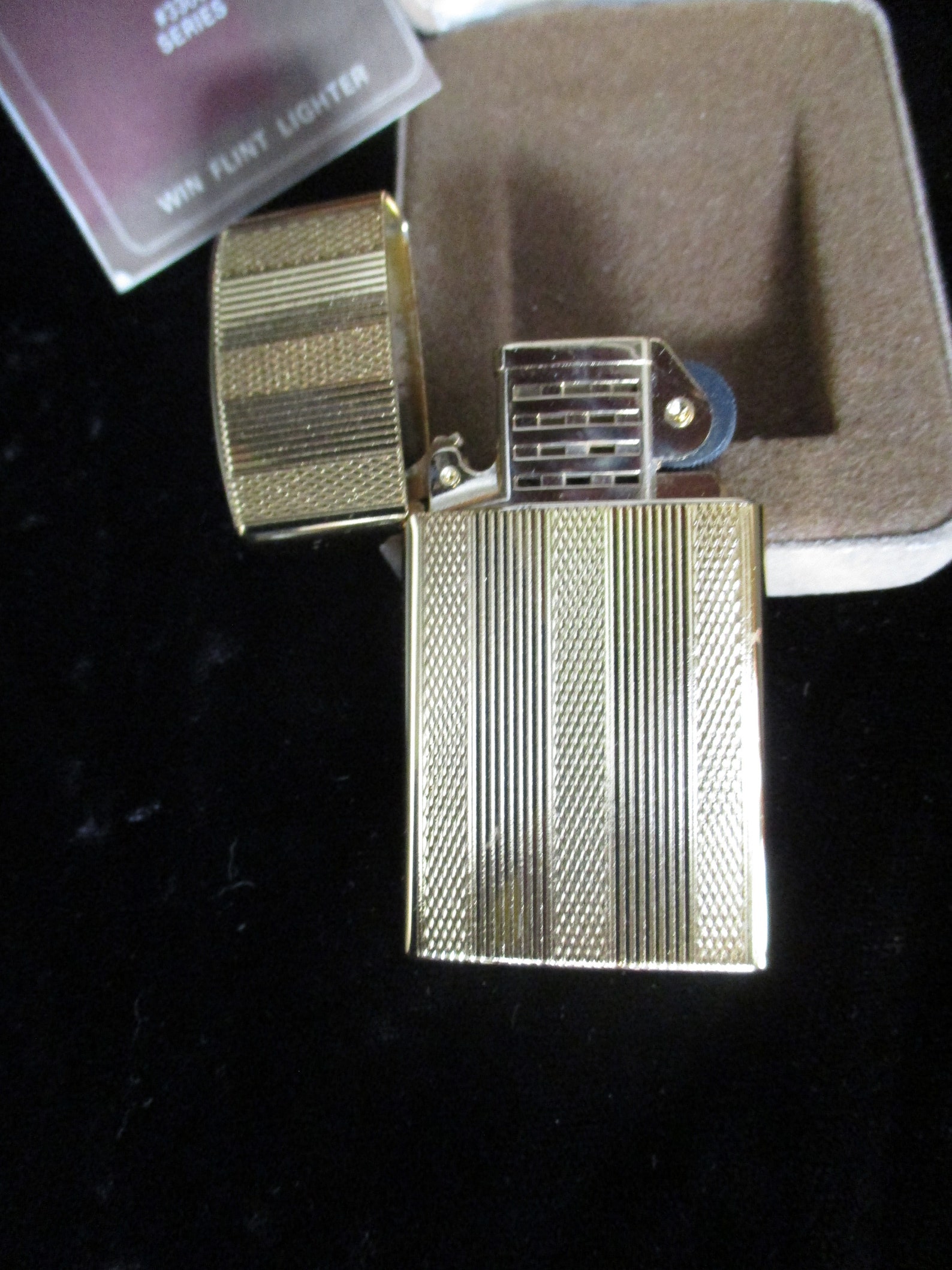 Lighter WIN Gold Tone 3300 Series Original Instructionsin - Etsy