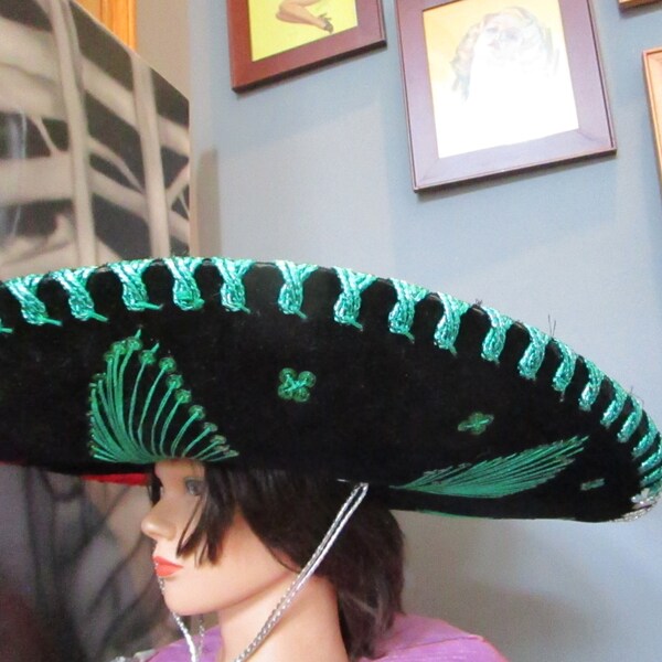 Authentic Mexican Sombrero - Etsy