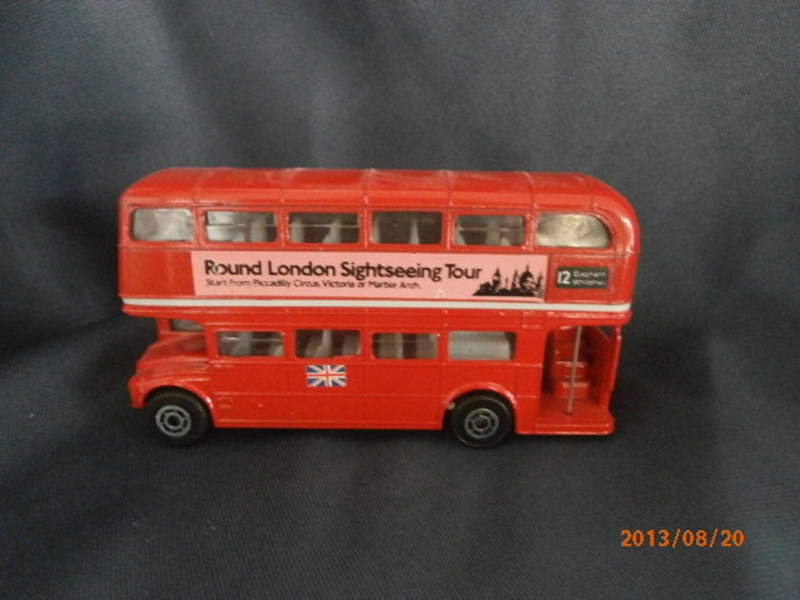 Toy Model Bus double Decker London Sightseeing Tour Bus - Etsy