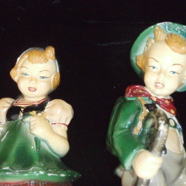 Dutch Girl Chalkware - Etsy