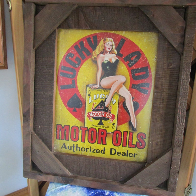 Metal Pinup Signs - Etsy