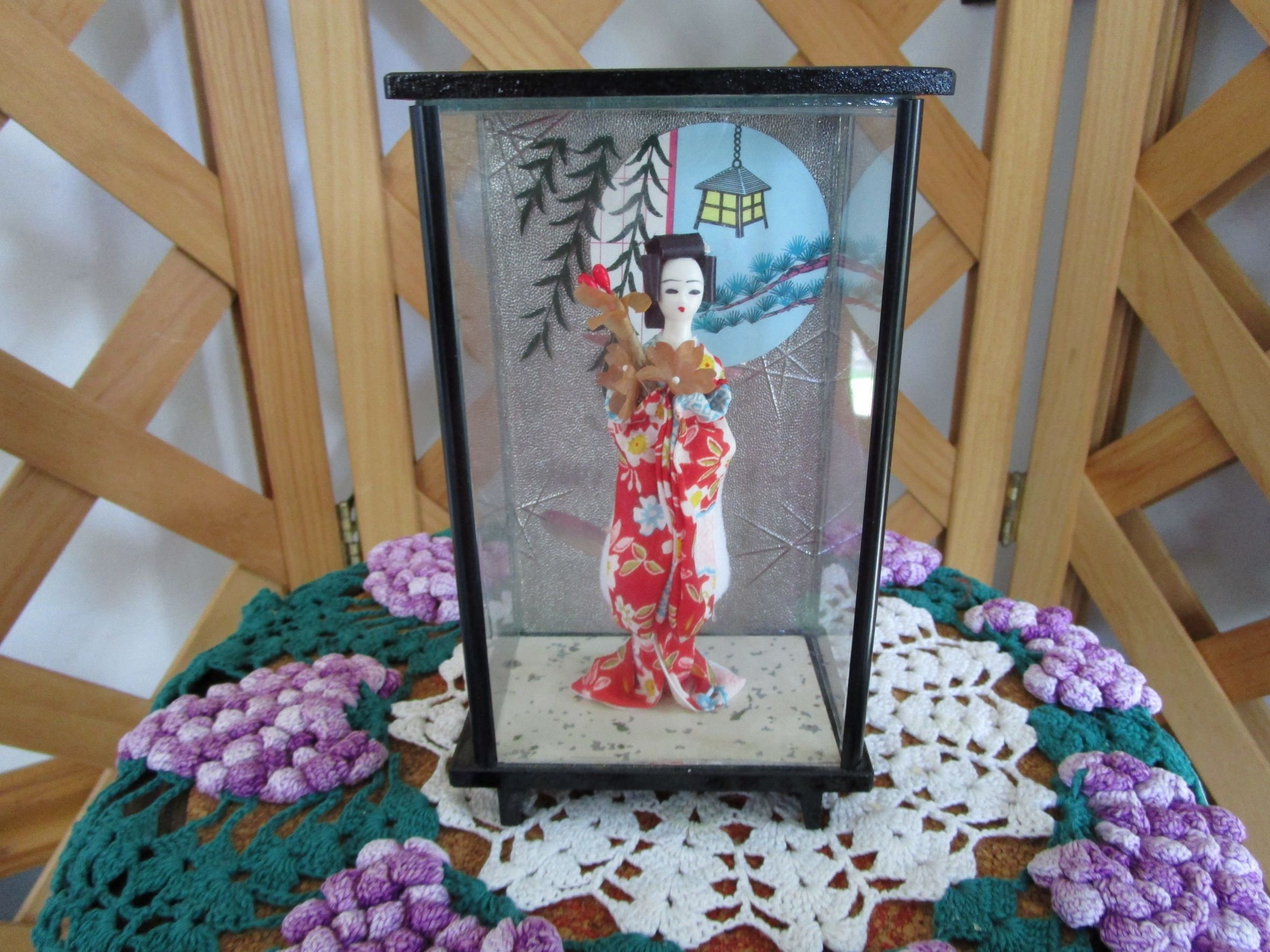 Japanese Doll Display Cases - Etsy