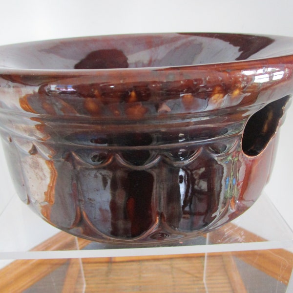 Antique Brown Bennington Pottery - Etsy