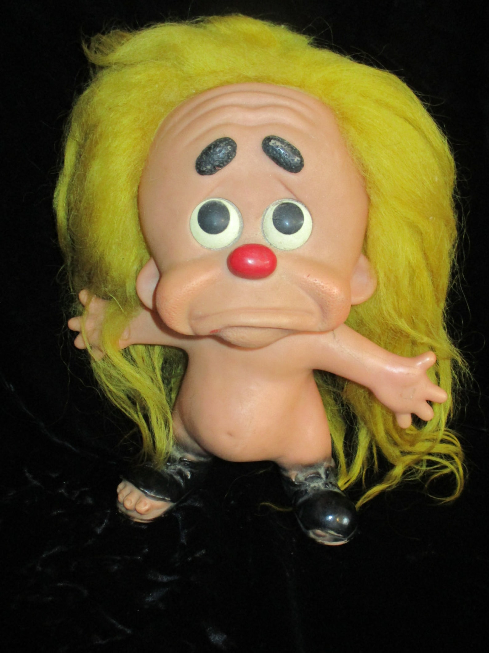 1967 Troll Bank Yellow Blonde Mohair Royalty Designs of | Etsy